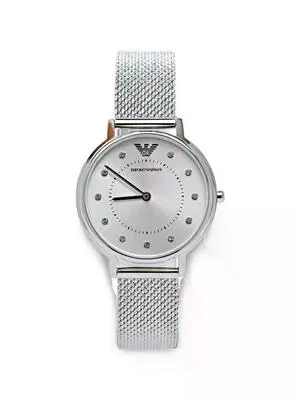 Emporio Armani Classic 32mm Watch - Silver