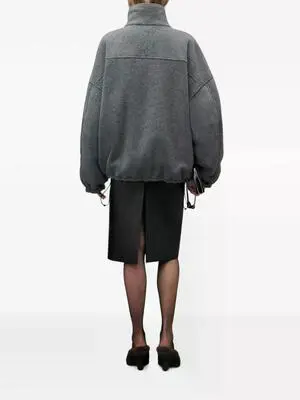Alexander Wang Reversible Funnel-neck Track Jacket