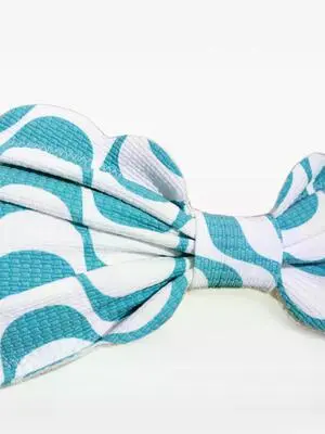 Marysia Antibes Wave-print Bikini Top