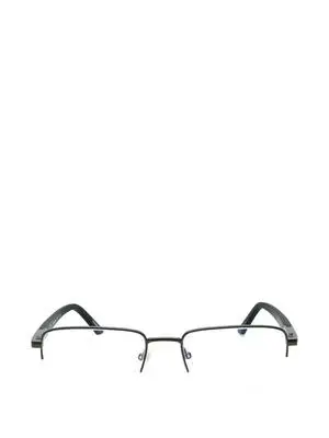Chopard Half Rim Rectangle Glasses - Grey