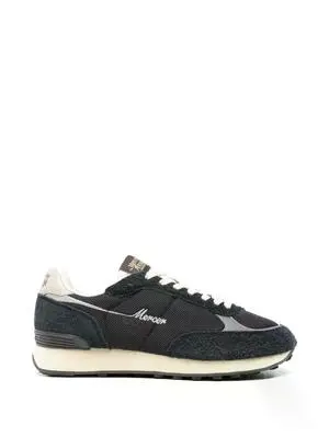 THE MERCER BRAND Panelled Logo-embroidered Sneakers - Blue