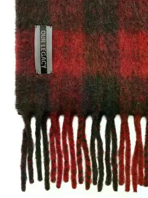 Our Legacy Estate Checked Scarf