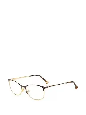 Carolina Herrera Cat Eye Eyeglasses - Brown
