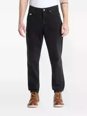 KARL KANI Small Signature Logo-embroidered Jeans