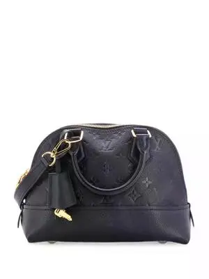 LOUIS VUITTON Neo Alma Handbag Monogram Empreinte Leather Bb Satchel - Black