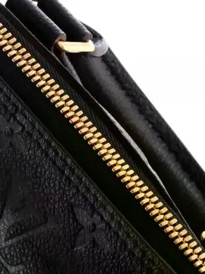 LOUIS VUITTON Monogram Empreinte Leather Bb Satchel - Black