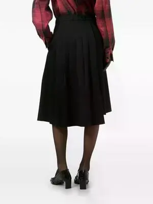 Our Legacy Origami Pleated Asymmetric Midi Skirt
