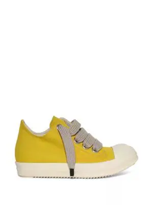 Rick Owens Jumbolace Low-top Sneakers - Yellow
