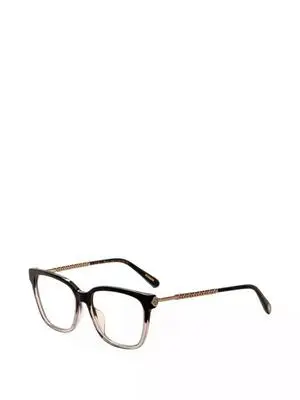 Chopard Square-frame Glasses - Black
