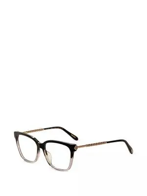 Chopard Square Frame Eyeglasses - Black