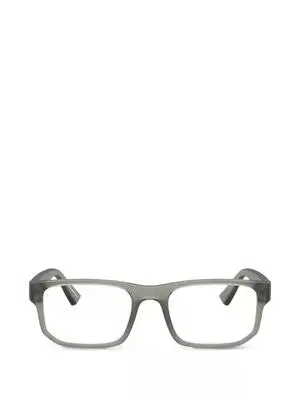 Armani Exchange Rectangle-frame Glasses - Green
