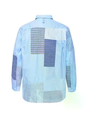 Junya Watanabe Patchwork-design Long-sleeve Shirt