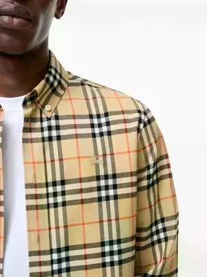 Burberry Check-pattern Shirt