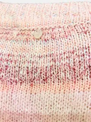 MOS MOSH Mmedele Striped Raglan-sleeve Sweater