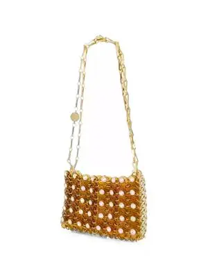 Rabanne 1969 Nano Crystal-embellished Shoulder Bag