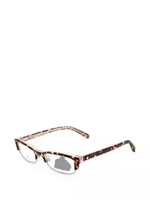 Kate Spade New York Joetta Rectangle-frame Glasses - Brown