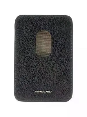 Emporio Armani Pebbled Leather Card Holder