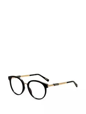 Chopard Round Frame Eyeglasses - Black