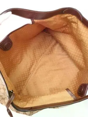 Gucci 2000-2015 Large Gg Crystal Web Giglio Tote Bag