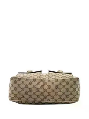 Gucci Gg Canvas Abbey D-ring Handbag - Neutrals