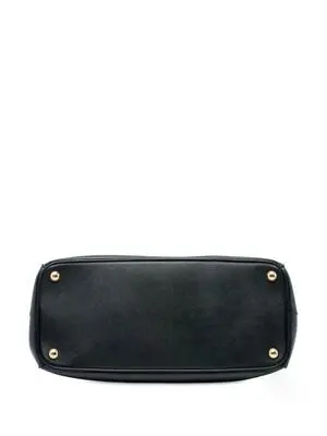 Prada 2010-2026 Medium Saffiano Lux Galleria Double Zip Satchel