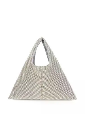 TWENTY FOURHAITCH Parks Crystal-embellished Tote Bag - Silver