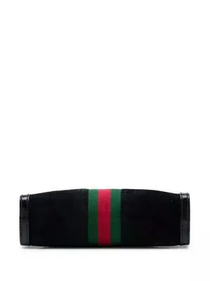 Gucci 2016-2026 Small Suede Web Ophidia Chain Crossbody Bag