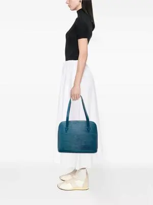 LOUIS VUITTON Epi Lussac Shoulder Bag - Blue