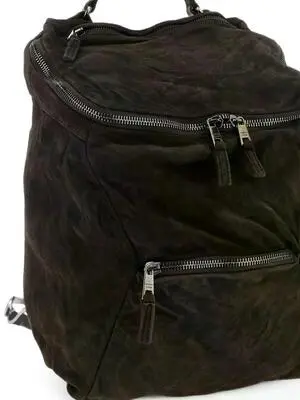 GIORGIO BRATO Wrinkled Leather Backpack