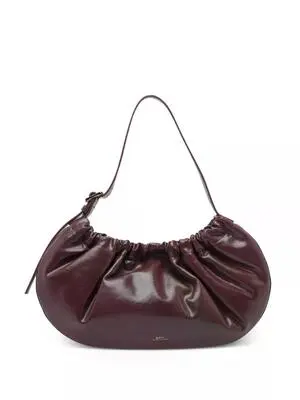 A.p.c. Ninon Leather Shoulder Bag - Red