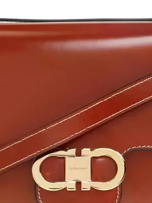 FERRAGAMO Double Gancini North-south Cross Body Bag