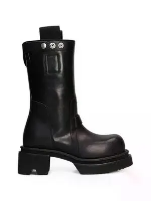 Rick Owens Platform Leather Boots