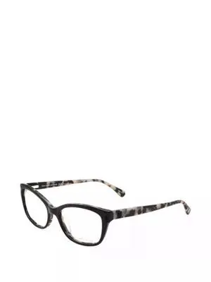 Kate Spade New York Tortoiseshell-effect Cat-eye Glasses - Black