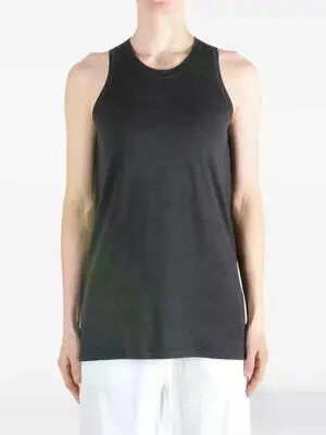 Frenckenberger Racer-back Tank Top - Grey