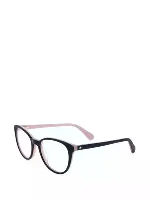 Kate Spade New York Aila Geometric Frame Eyeglasses - Black