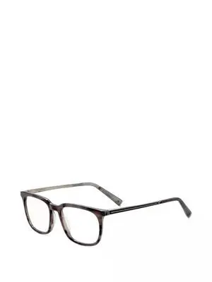 John Varvatos Square-frame Glasses - Grey