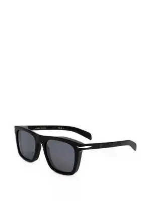DB EYEWEAR BY DAVID BECKHAM Square Frame Sunglasses - Black