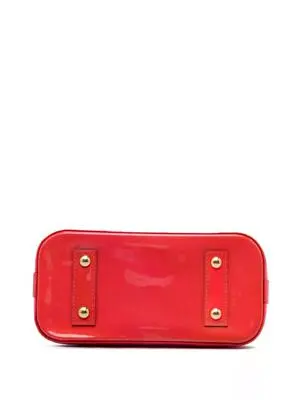 LOUIS VUITTON 2014 Monogram Vernis Alma Bb Satchel