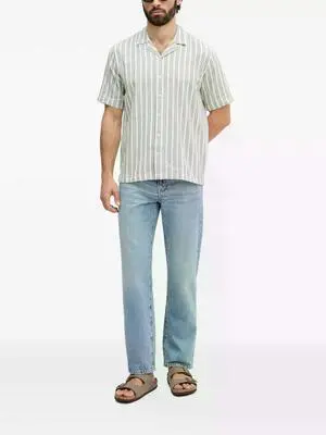 MOS MOSH Mmgjoe Striped Short-sleeve Shirt