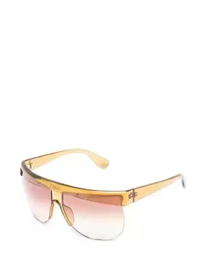 Chloé Gradient Geometric-frame Sunglasses