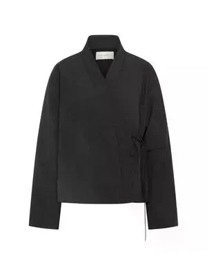 ST. AGNI Wool Wrap Jacket