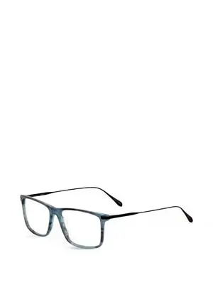 John Varvatos Rectangle Frame Eyeglasses - Blue