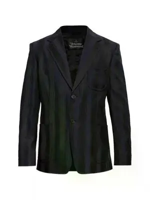 VIVIENNE WESTWOOD Striped Wool Blazer