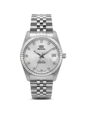 RICHELIEU SWISS Excellence 26mm Watch With Date Indication - Silver