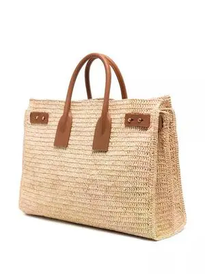 Saint Laurent Medium Sac Du Jour Tote Bag - Neutrals