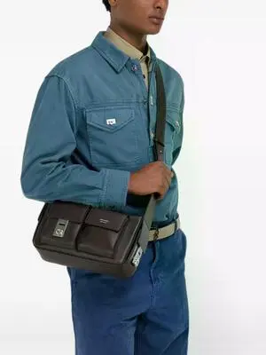 FERRAGAMO Gancini-clasp Messenger Bag