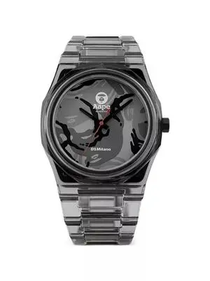 D1 MILANO Xaape Camouflage 39mm Watch - Grey