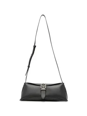 Paul Smith Buckle-detail Leather Shoulder Bag - Black