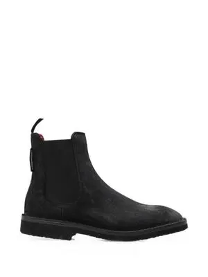 Dsquared2 Suede Chelsea Boots - Black