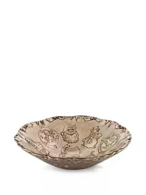 IVV Xmas Is Magic Glitter-embellished Bowl - Neutrals